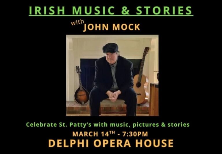 Irish Music and Stories with John Mock - Carroll County Calendar